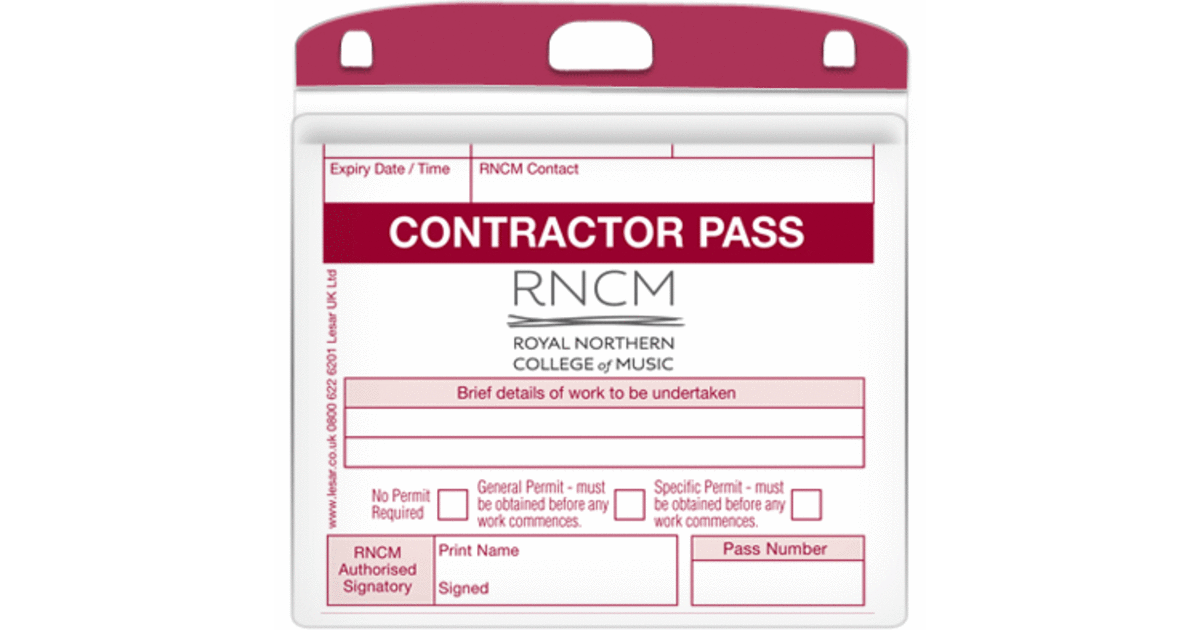 Contractor Passes | Sign in and out your contractors