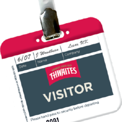 Personalised Visitor Passes | Identify Visitors Easily