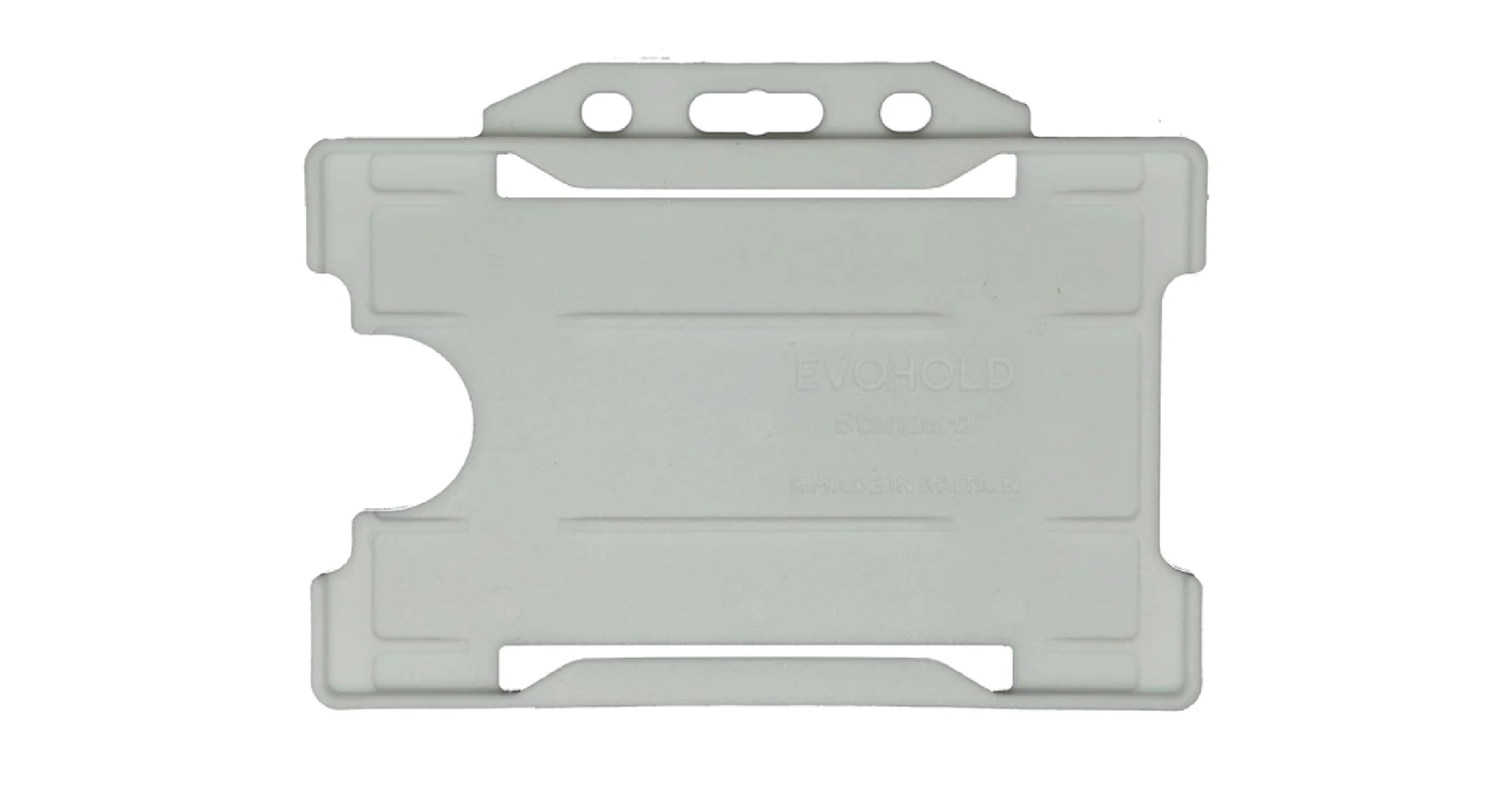 EvoHold Recyclable Clear Single Sided Landscape ID Card Holders