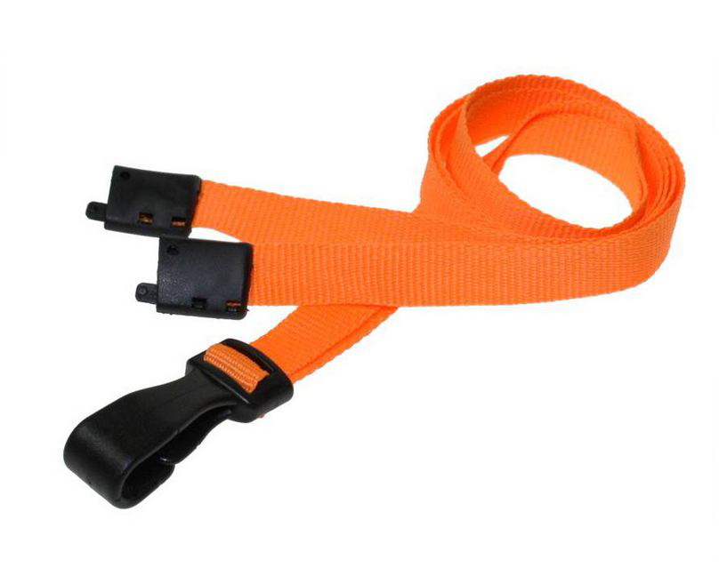Orange Plain Lanyards from just £23.18