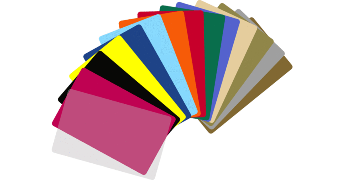 Coloured Cards - Pantoned Matched