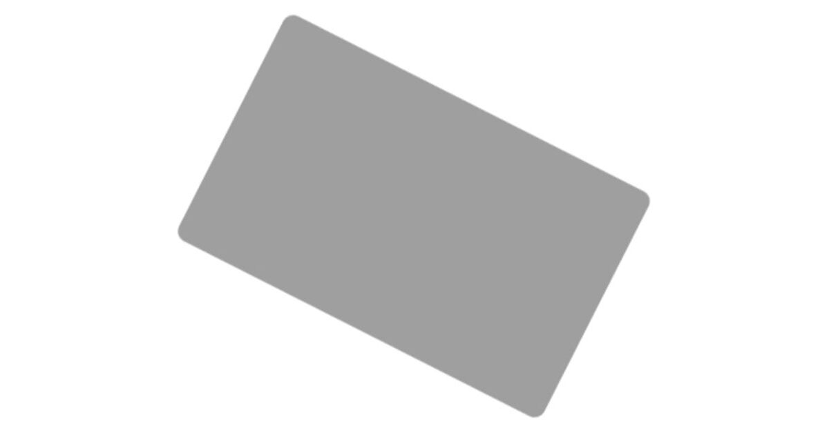 Silver Coloured Cards 100 Pack