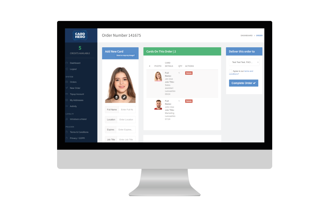Staff ID Cards & ID Badges - Lesar UK