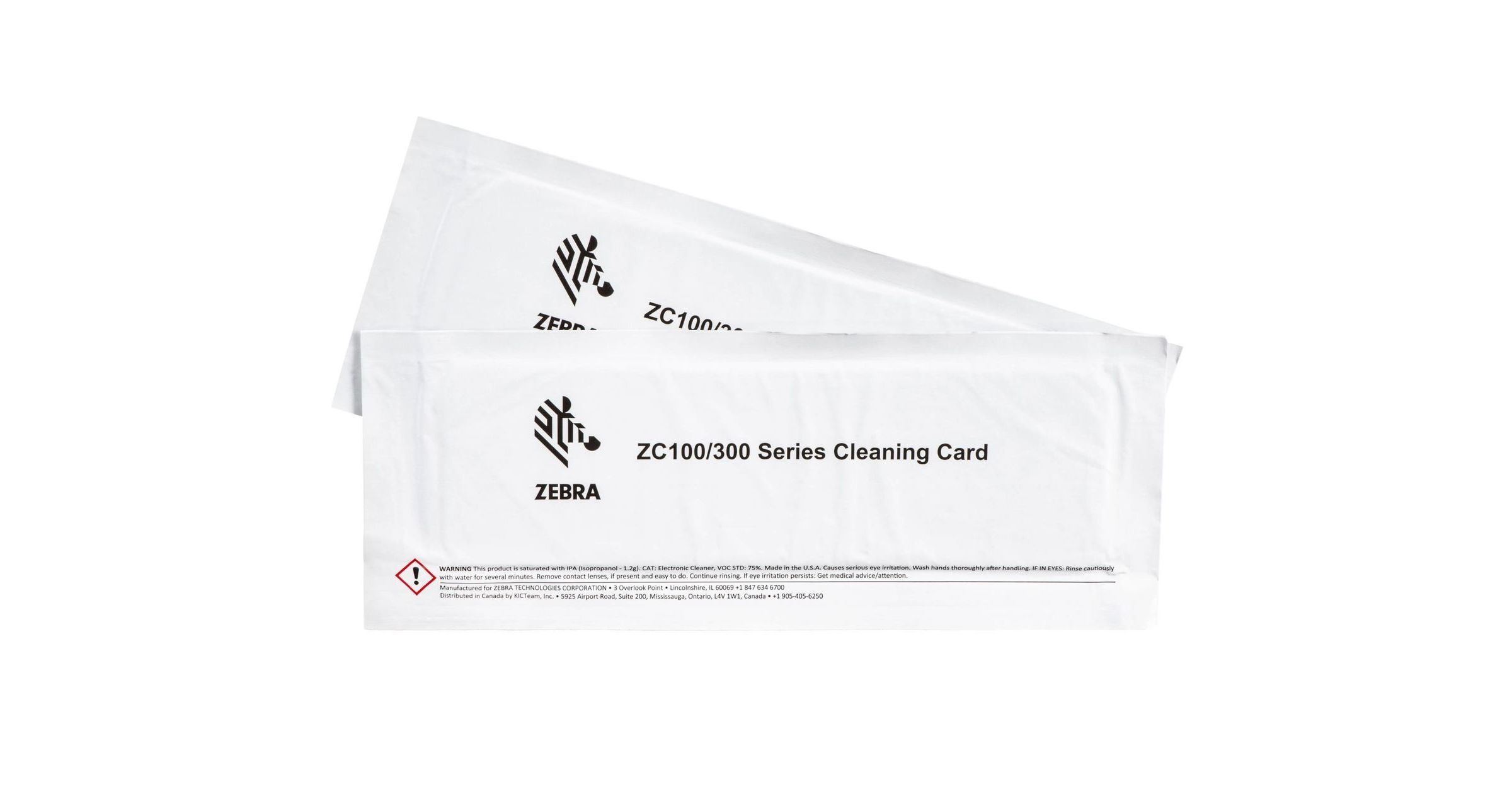 Zebra 105999-311 ZC100/300 Cleaning Kit (Pack of 5)