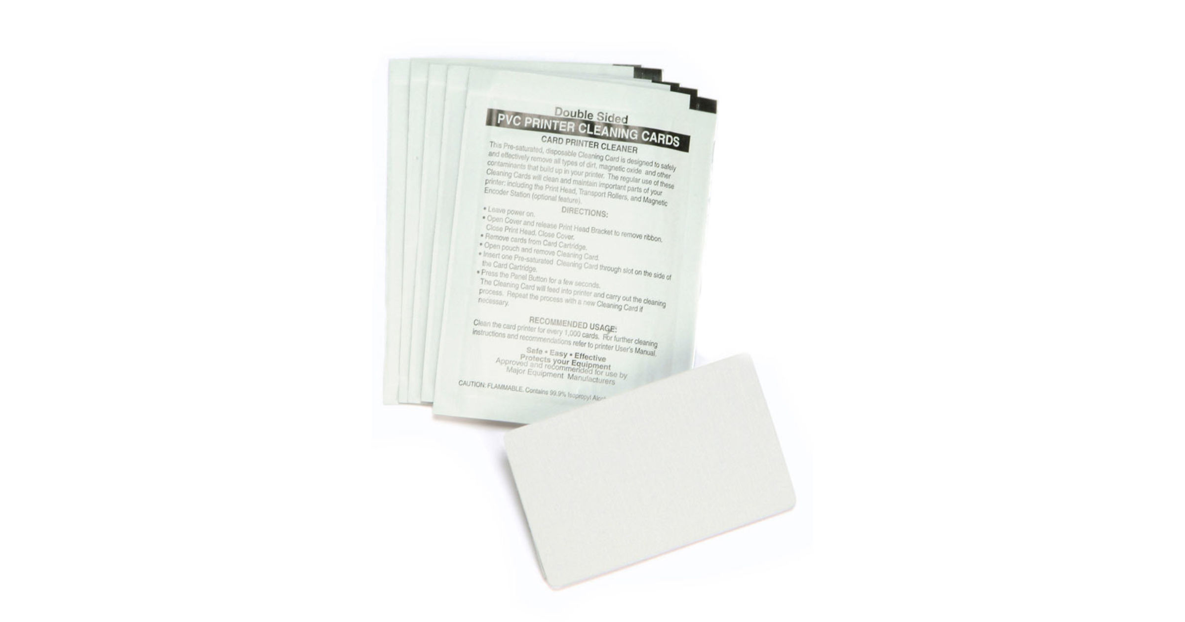 Zebra Cleaning Card Kit (Pack of 4) - 105912-912