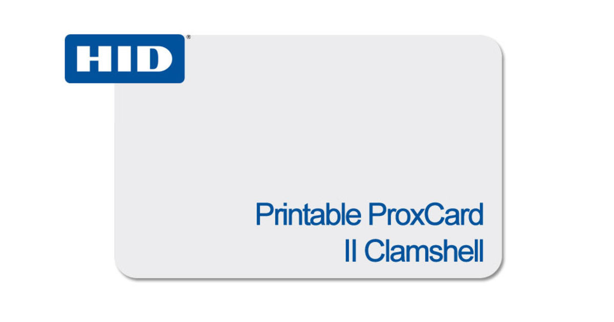 Adhesive Label for ProxCard II Clamshell Card