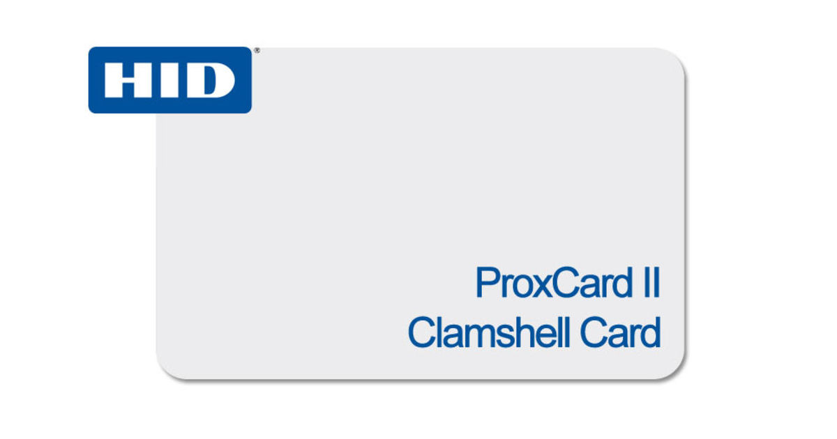 1326 ProxCards II Clamshell Card