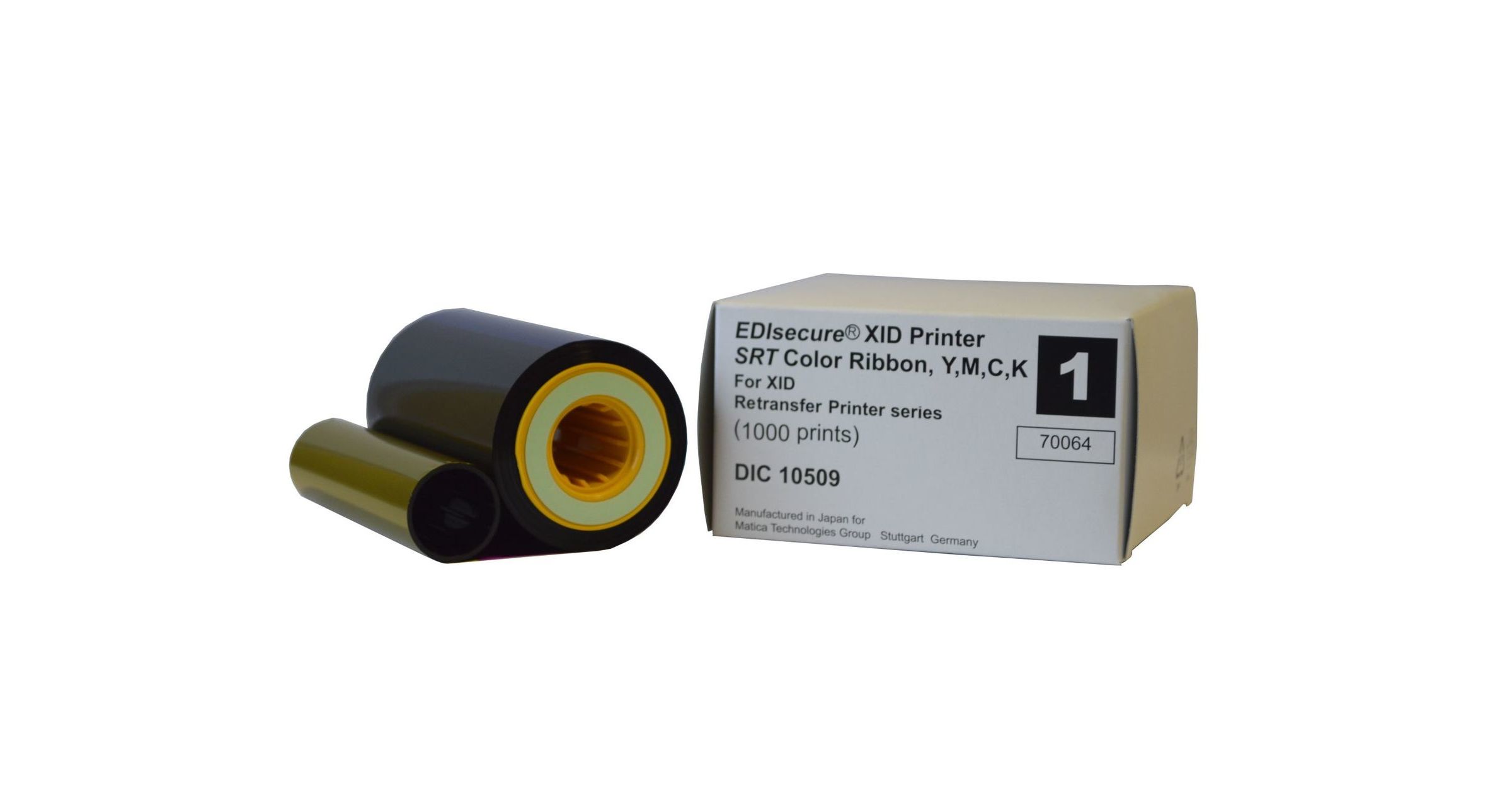 Matica DIC10509 YMCK Colour Ribbon (1000 Prints)