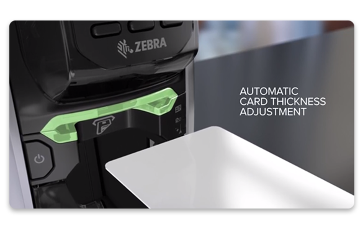 Zebra ZC300 ID Card Printer with Ethernet
