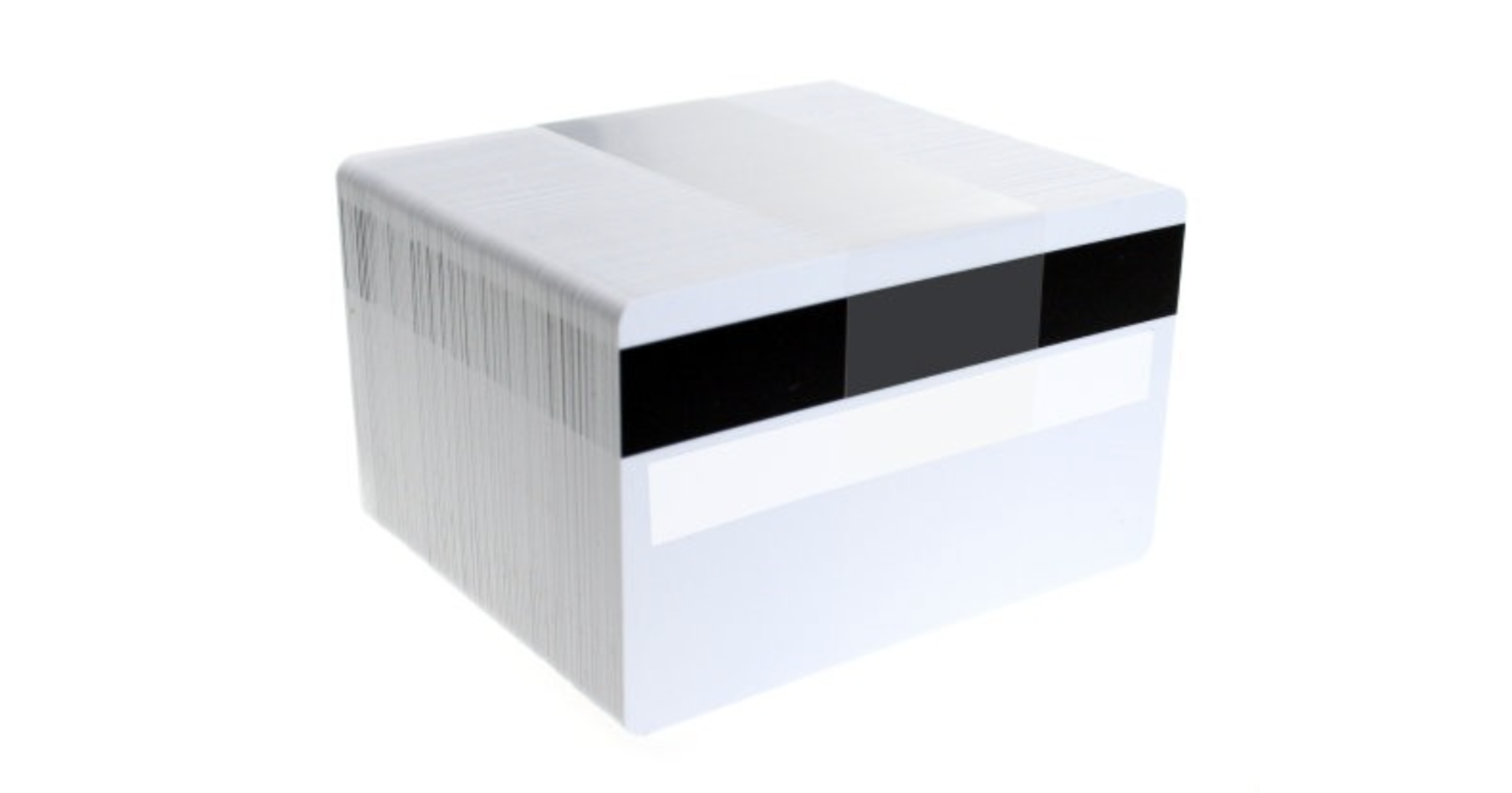 Fotodek White Hi-Co Mag & Signature Strip Cards (Pack of 100)