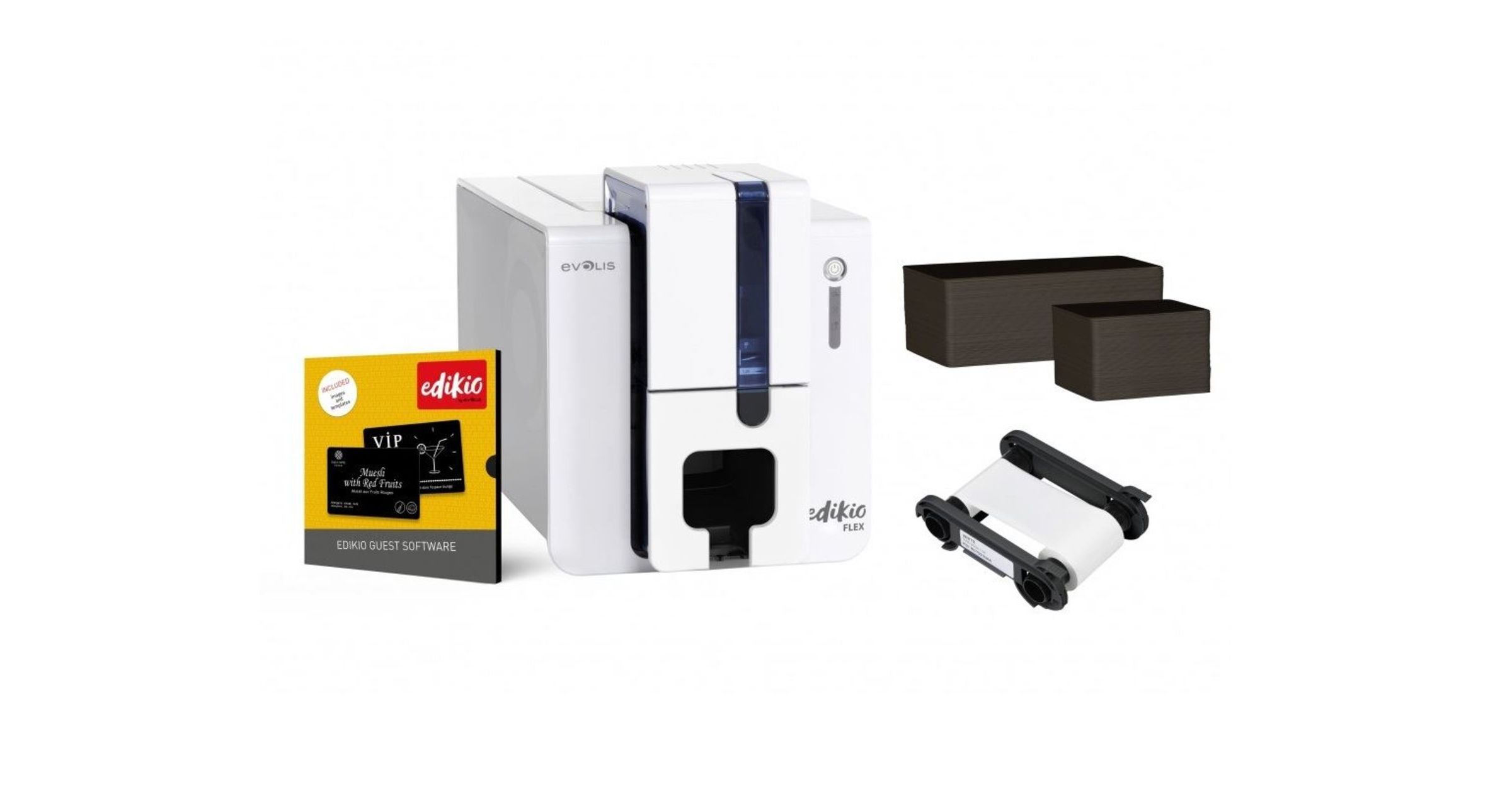Evolis Edikio Guest Flex Printing Bundle