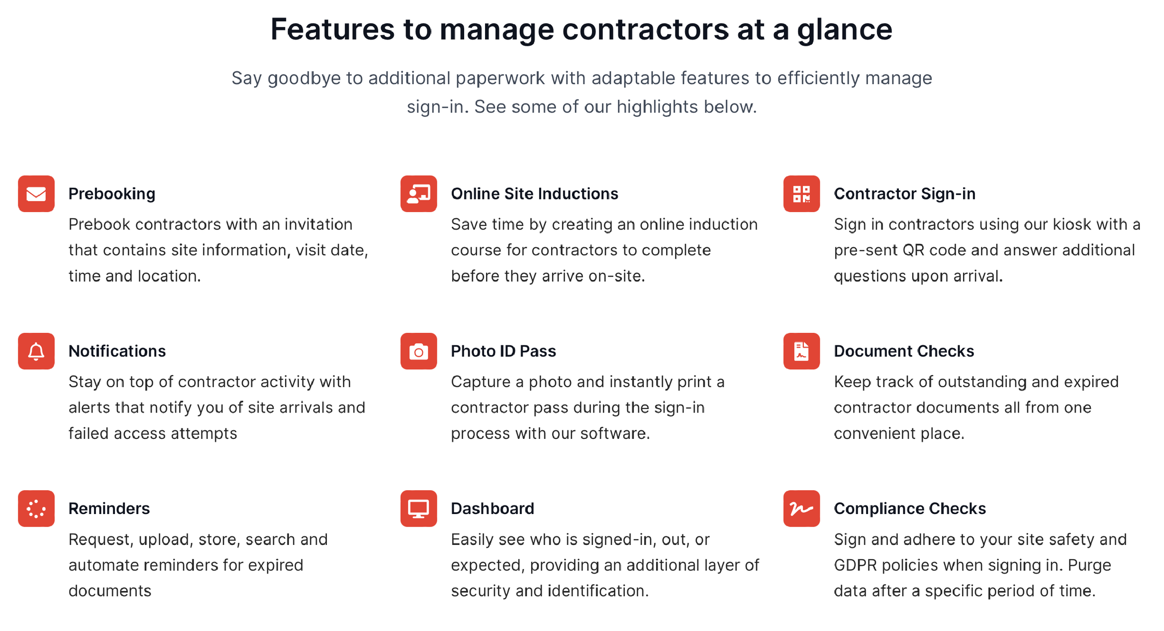 Contractor Software | Control your contractors easily
