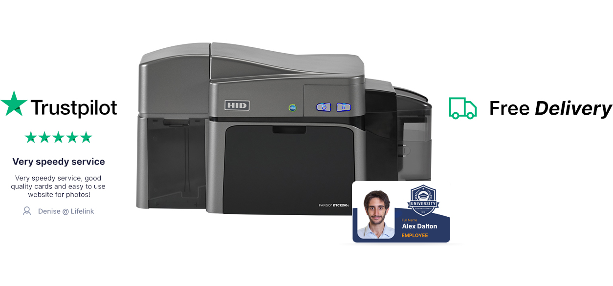 Fargo DTC1250e ID Card Printer