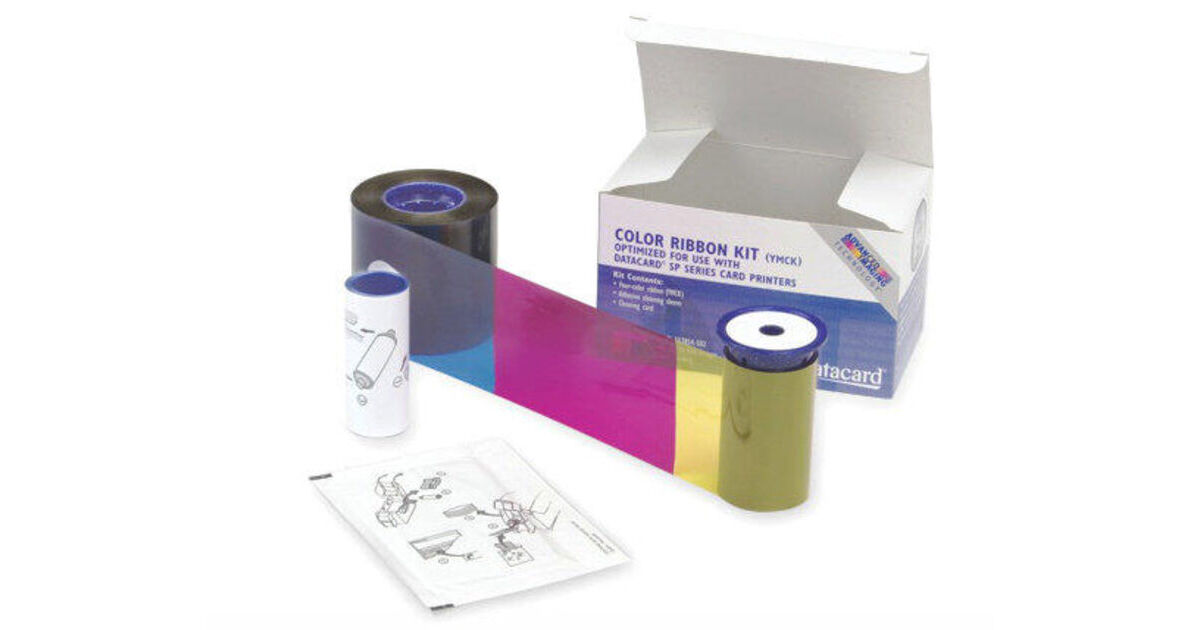 Datacard 534000-002 YMCKT Colour Ribbon - 250 Prints