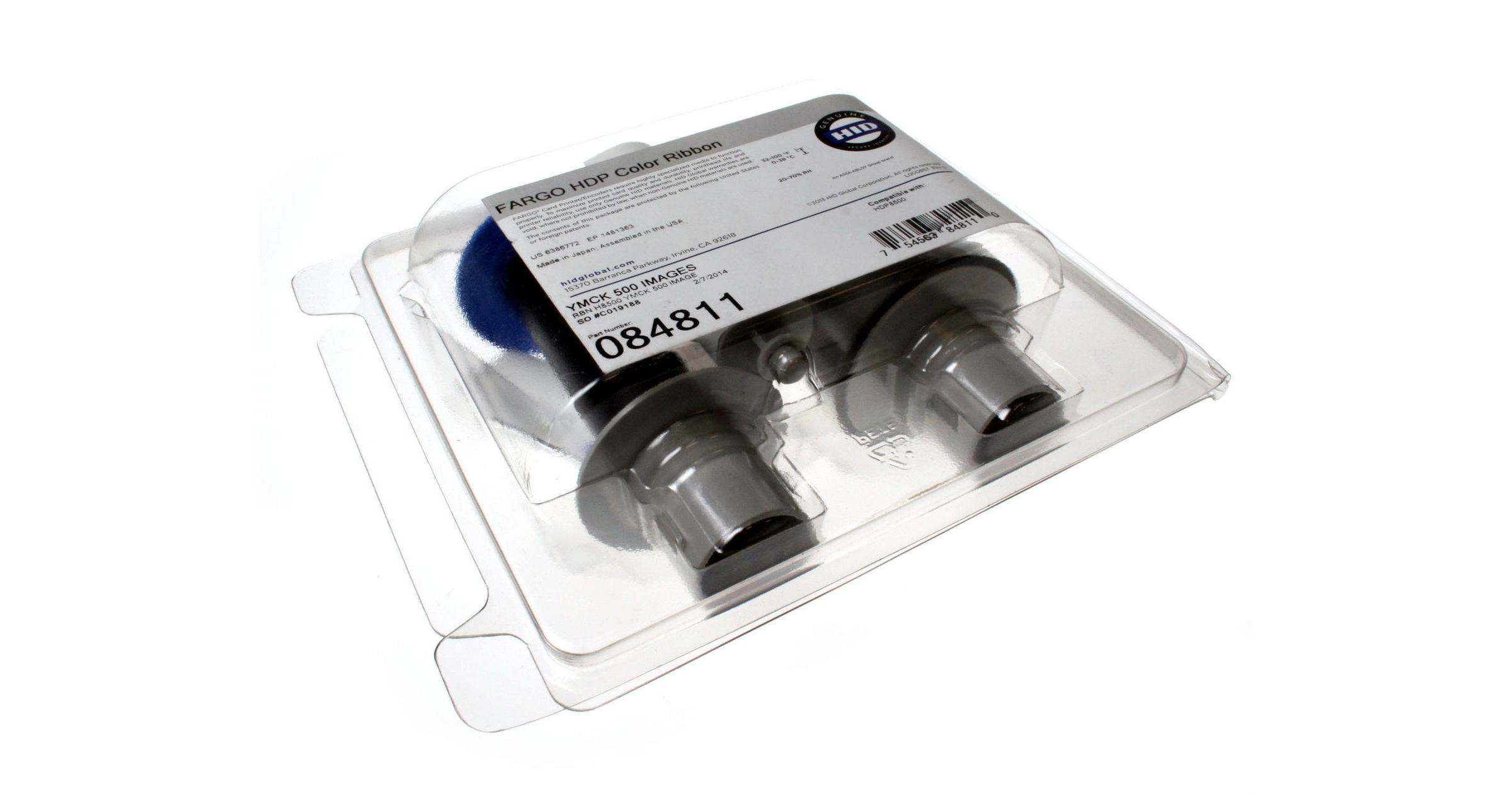 Fargo 84811 YMCK Colour Ribbon (500 Prints)