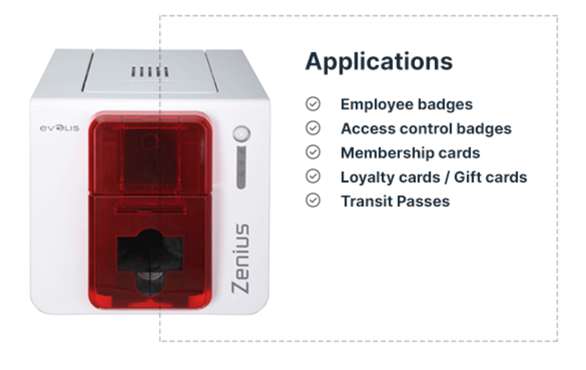 Evolis Zenius ID Card Printer